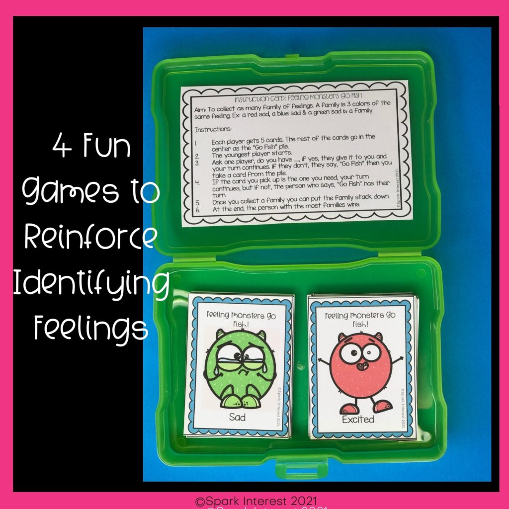 Identifying Feelings Activities | Feeling Monsters Games - Spark ...