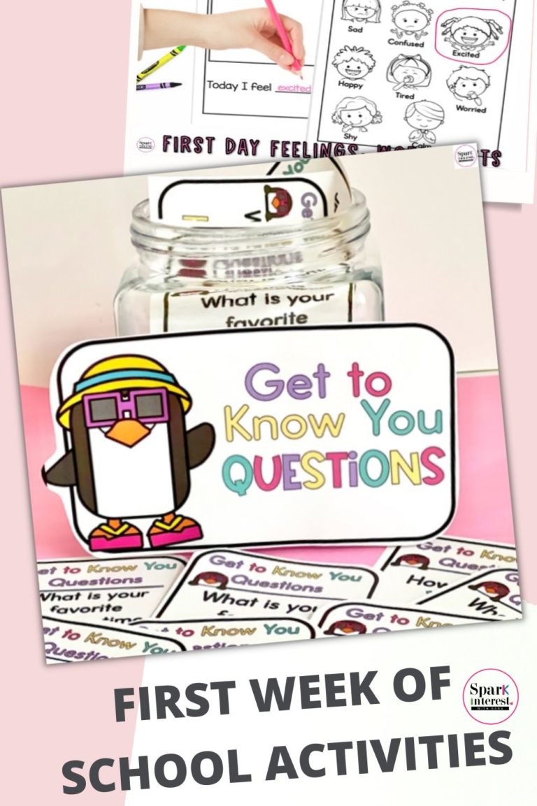 8 Simply Fun First Day Of School Activities For Your Preschool ...