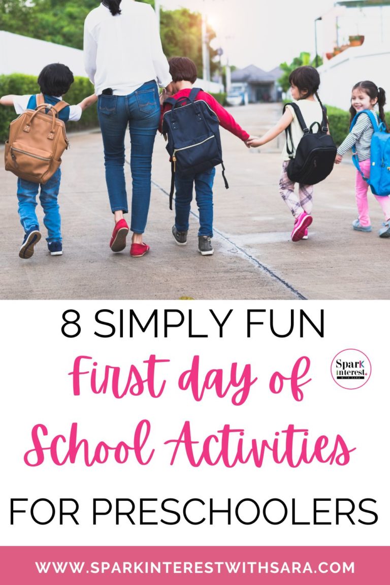 8 Simply Fun First Day Of School Activities For Your Preschool ...