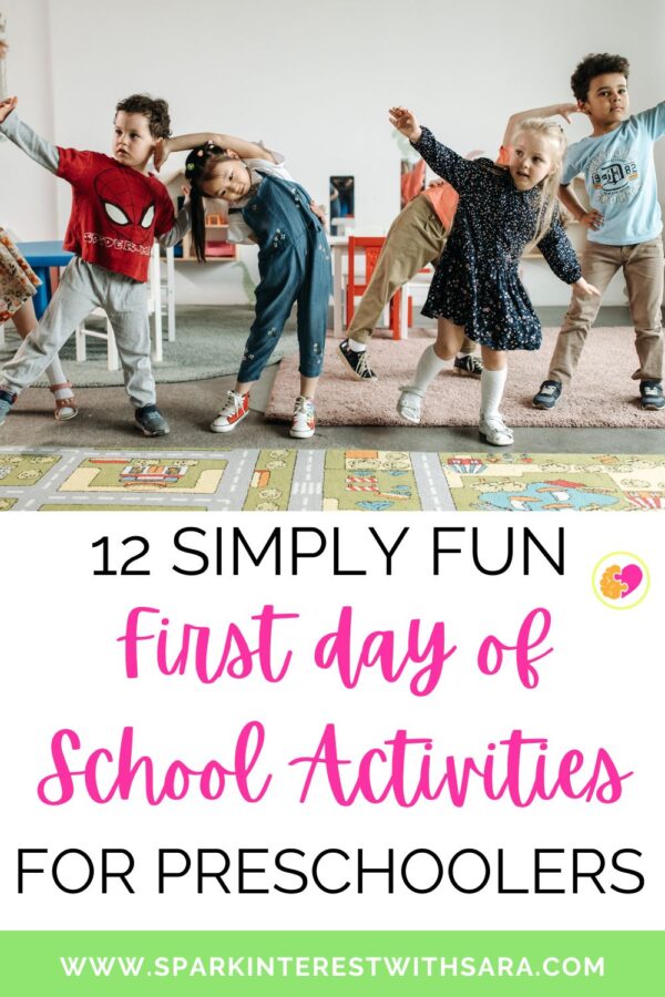 12 Simply Fun First Day of School Activities for Your Preschool ...