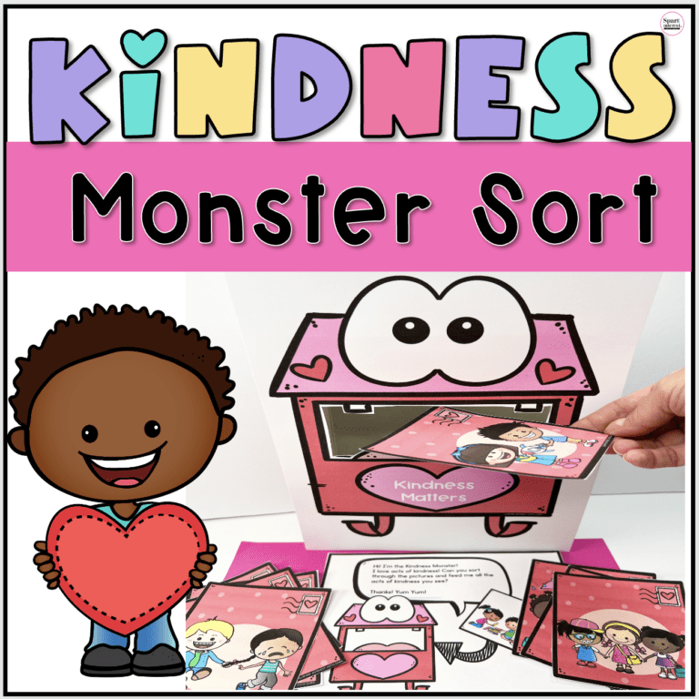 Kindness Feed The Monster Activity - Spark Interest with Sara
