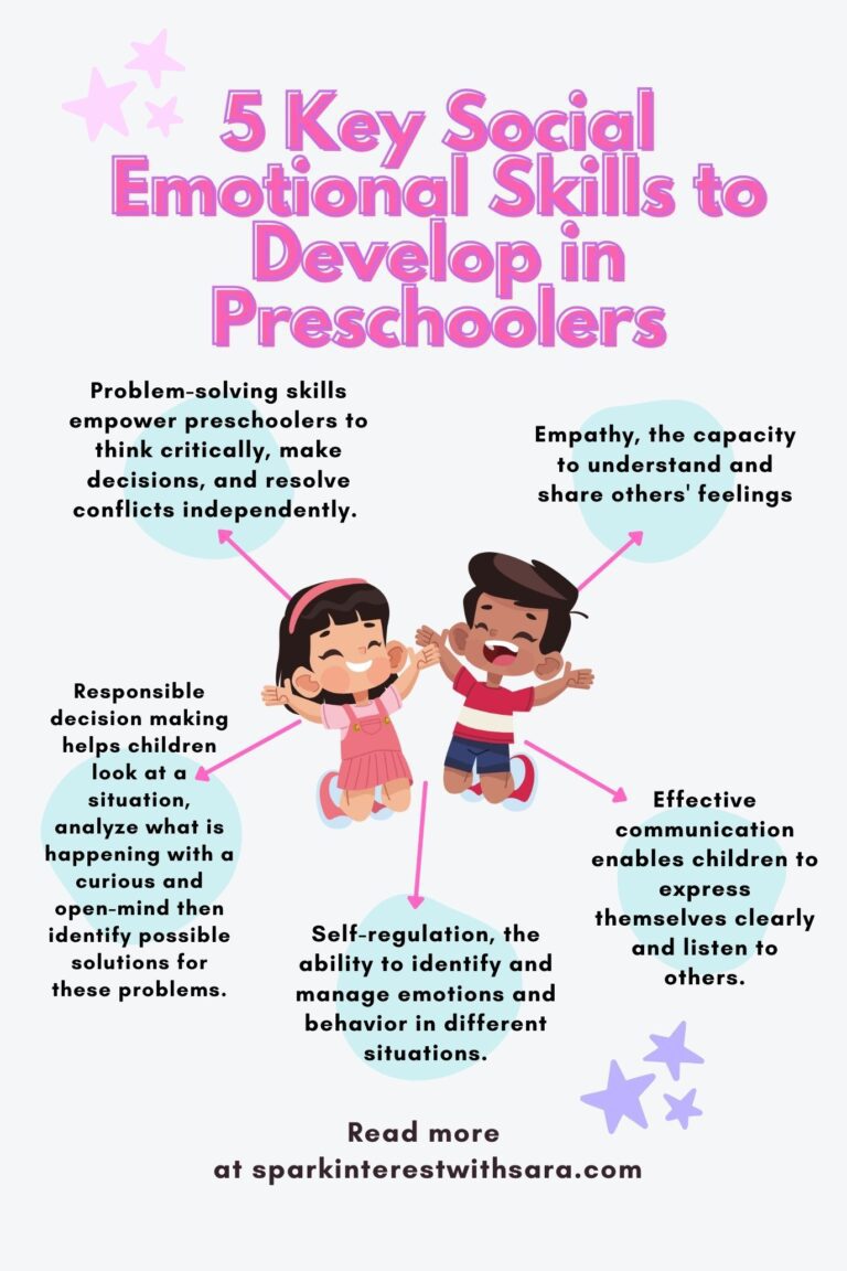 How to teach social emotional skills to preschoolers in fun ways